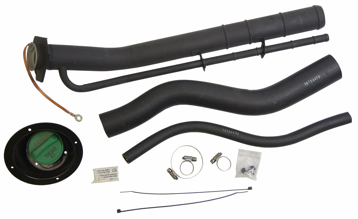 2003-2009 GMC C4500 Duramax Diesel Fuel Tank Filler Neck Complete Assy ...