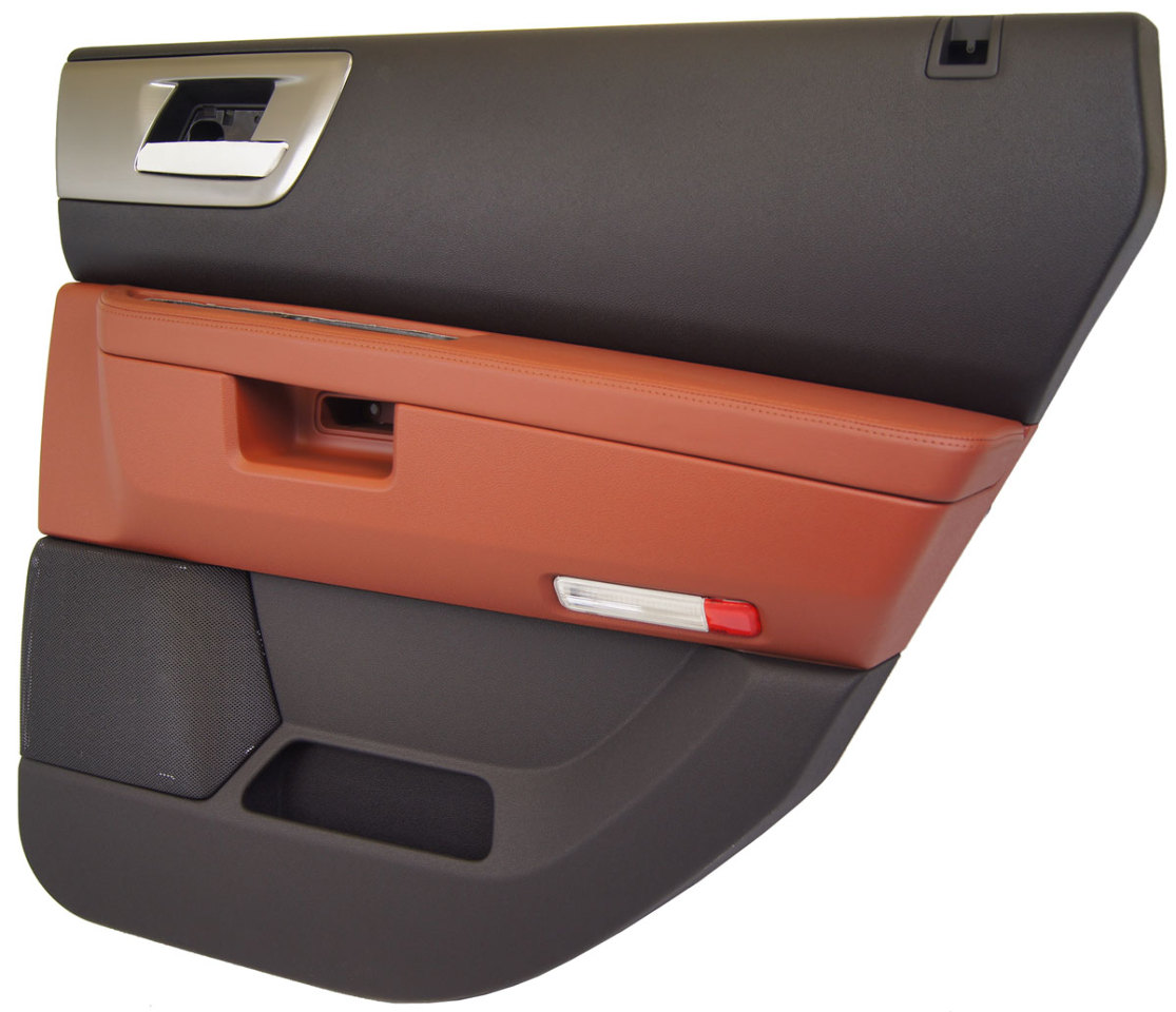 2008-2009 Hummer H2 Right Rear Door Panel Ebony Brick New OEM 20823473 ...