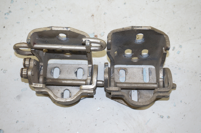 84-96 Chevy Corvette C4 Door Hinges Upper & Lower Silver Driver Or ...