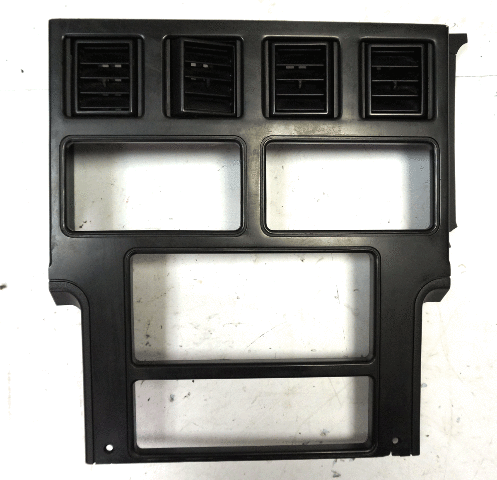 1984-1989 Chevy Corvette C4 Console Radio Bezel Trim Panel Used 14047530