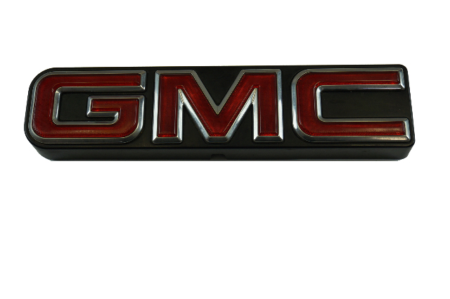 1997-2002 GMC Topkick Front Grille Hood Emblem 15716091 Used