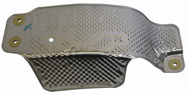 2008-2010 Hummer H3 Exhaust Tail Pipe Heat Shield New 25926738 25792156 ...