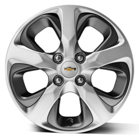 2016-2018 Chevy Spark Wheel 15" X 6" Silver 5-Spoke New OEM 42472970 ...