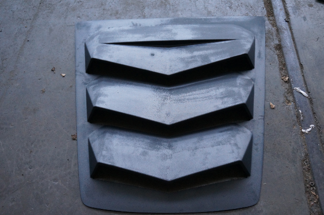 2014-2019 Rear Window Louvers for Corvette C7 Stingray Grand Sport Z06 ...